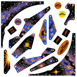 Meteor Plastic Set - Stern 1979 | Shop | Absolute Pinball & Amusements