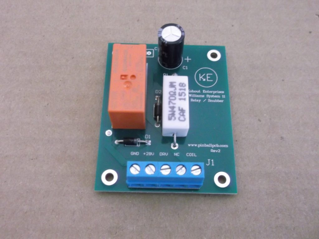 Snubber Relay Board C-11232 Williams Bally System 11 | Shop | Absolute ...